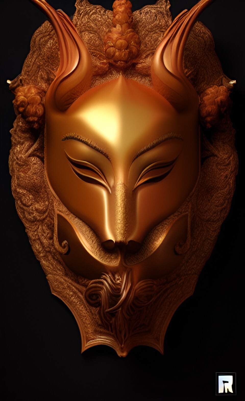 ArtStation - ceremonial beast mask 1900-jpg pack wombo art | Artworks