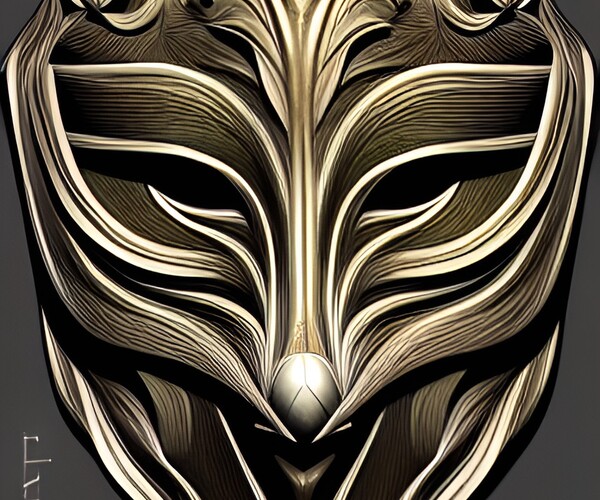 ArtStation - ceremonial beast mask 1900-jpg pack wombo art | Artworks
