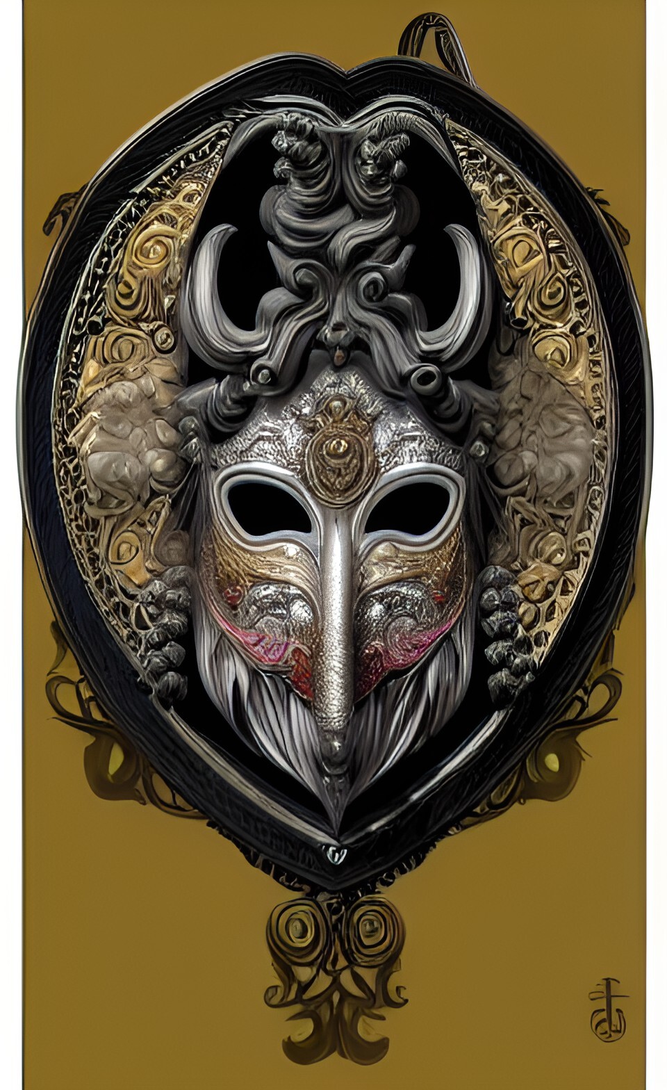 ArtStation - ceremonial beast mask 1900-jpg pack wombo art | Artworks