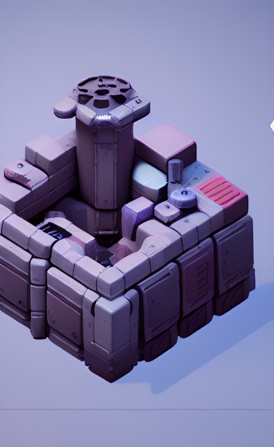 ArtStation - greeble isometric base-1600-jpg pack wombo art | Game Assets