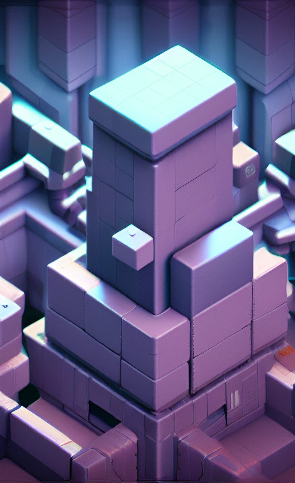 ArtStation - greeble isometric base-1600-jpg pack wombo art | Game Assets