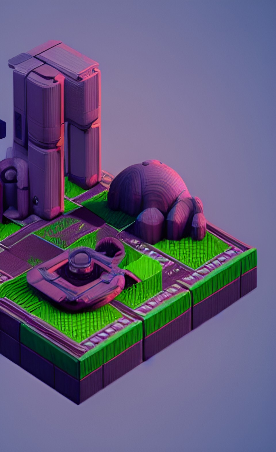 ArtStation - greeble isometric base-1600-jpg pack wombo art | Game Assets