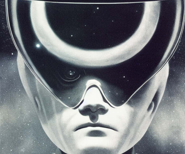 ArtStation - The Galactic Watcher Portrait | Artworks