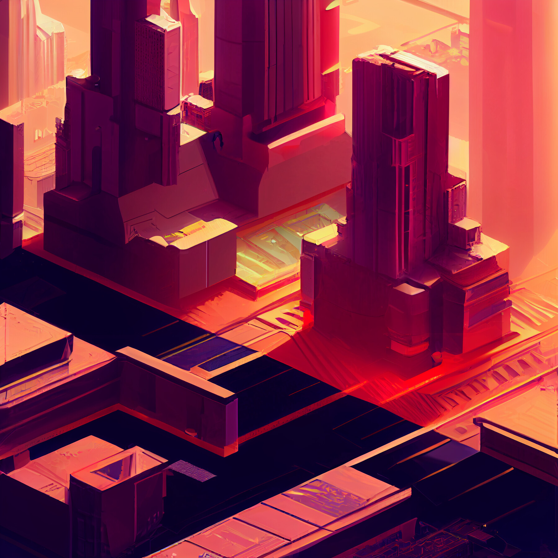 ArtStation - Isometric Game Level Concept Designs x 50 | Artworks