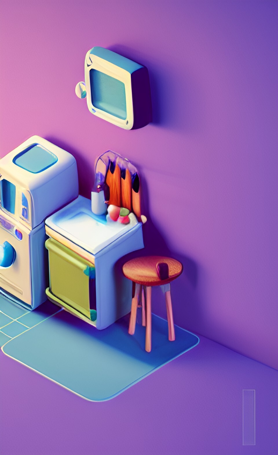 ArtStation - cute kitchen pixar render-2700-jpg pack wombo art | Artworks