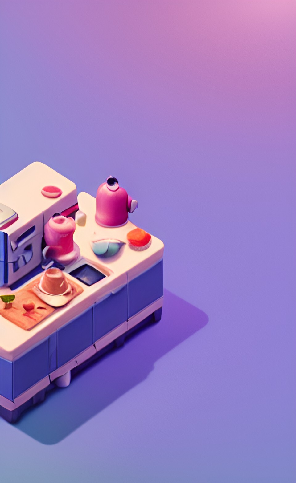 ArtStation - cute kitchen pixar render-2700-jpg pack wombo art | Artworks