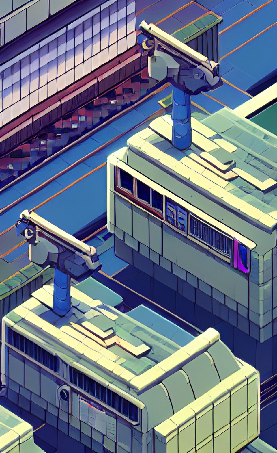 ArtStation - neo-tokyo isometric 3800 jpg pack wombo art | Artworks