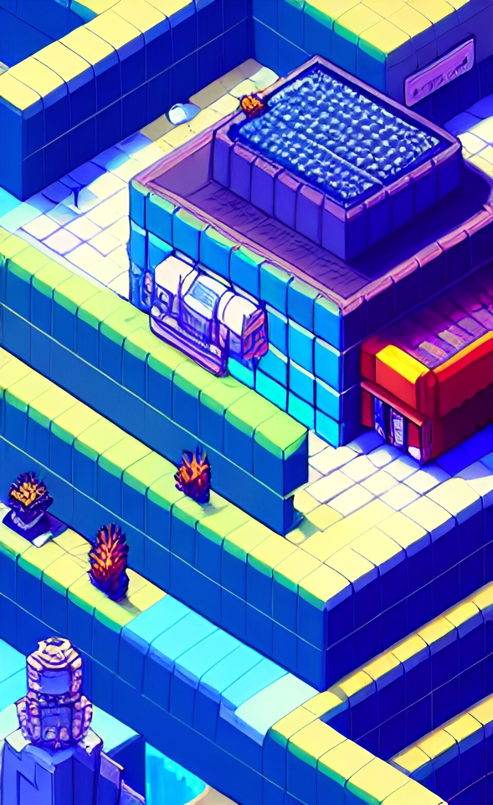 ArtStation - neo-tokyo isometric 3800 jpg pack wombo art | Artworks