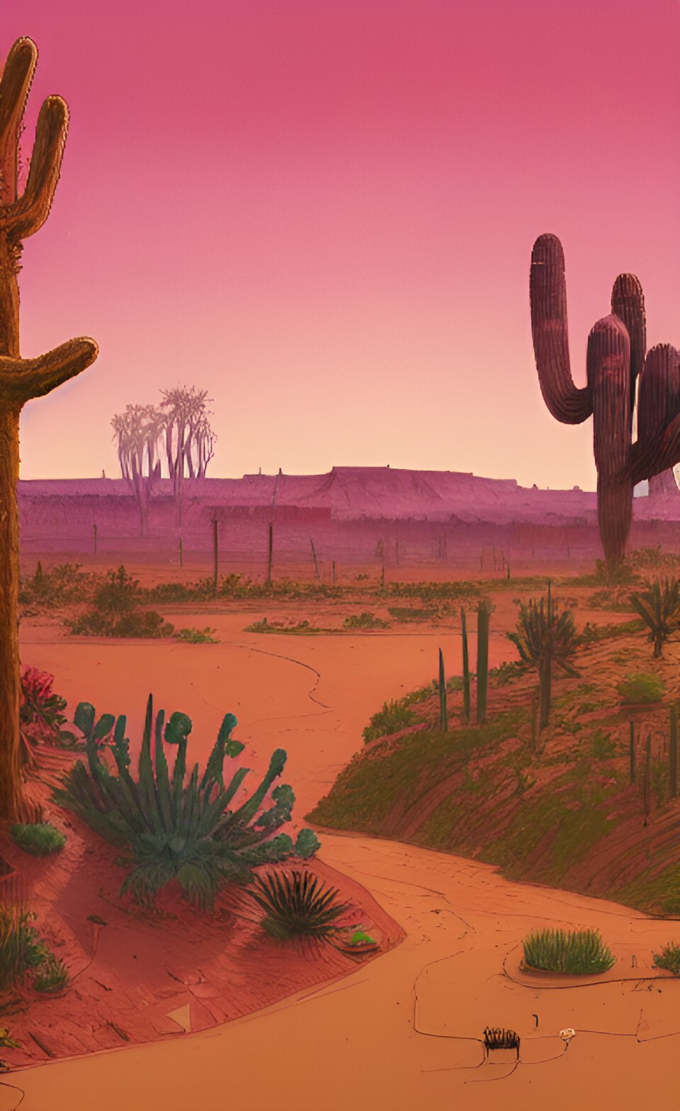 ArtStation - 940 wild west desert vegetation-1600-jpg pack wombo art ...