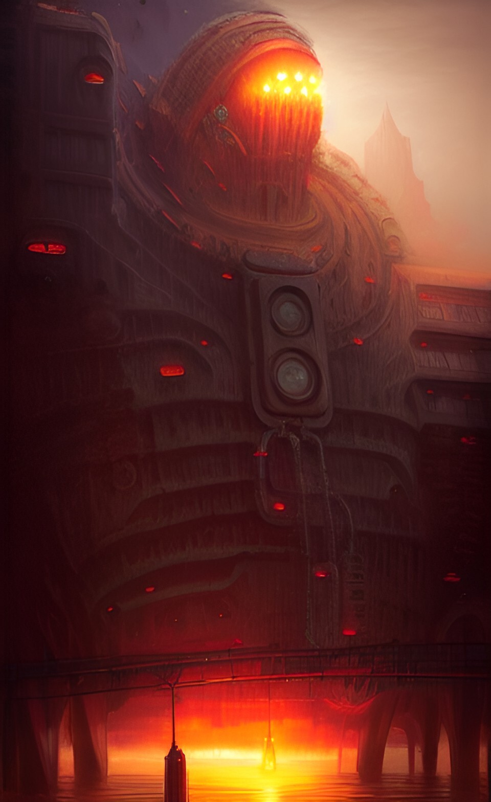 ArtStation - 951 colossal mechanical steam golem-1600-jpg pack wombo ...