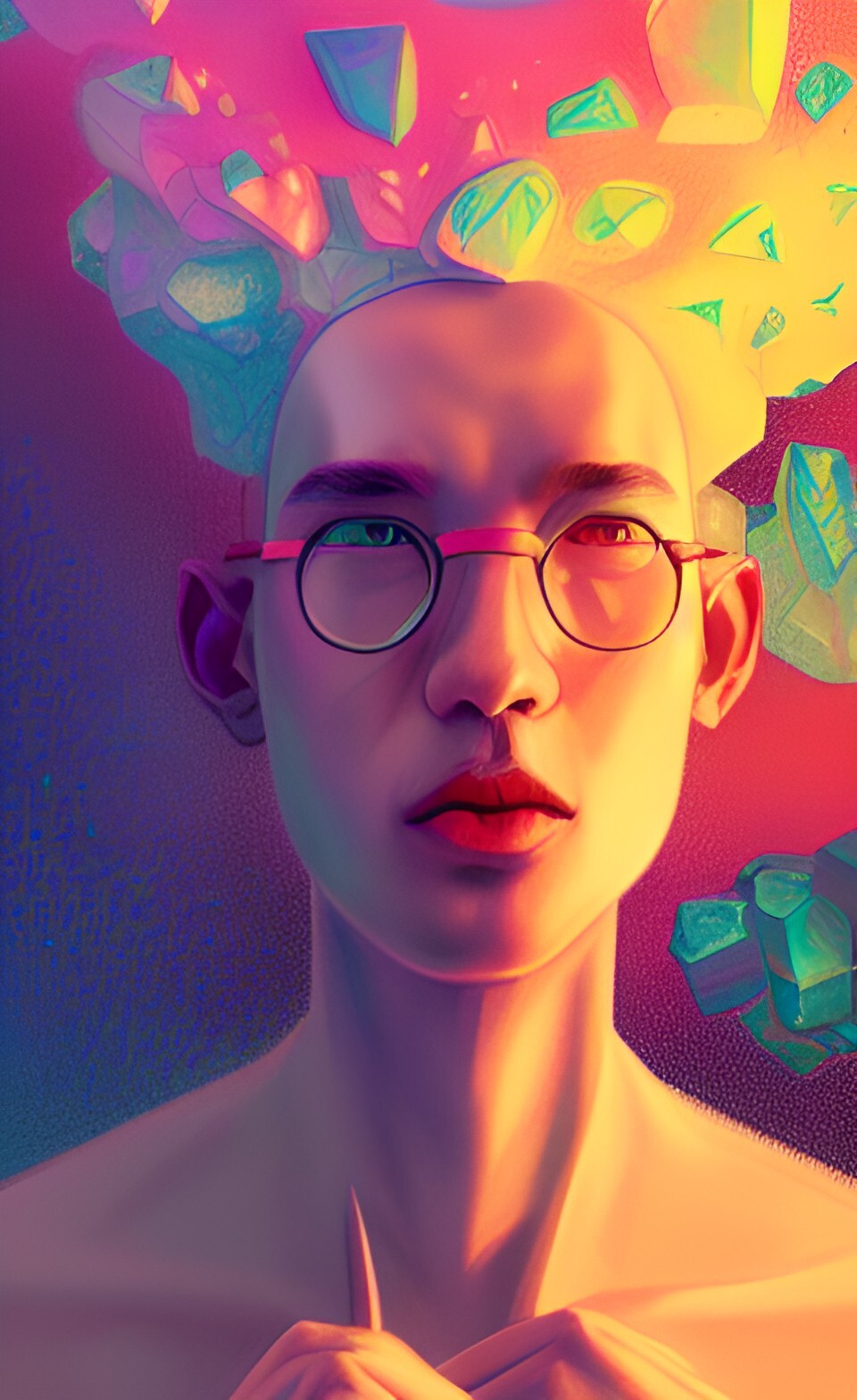 ArtStation - Crystal elemental-1500-jpg pack wombo art | Artworks