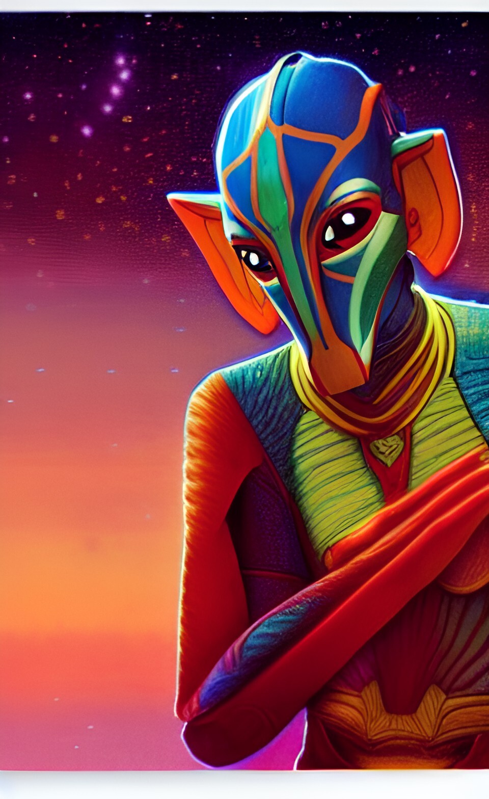 ArtStation - avatar Shaak Ti-2000-jpg pack wombo art | Artworks