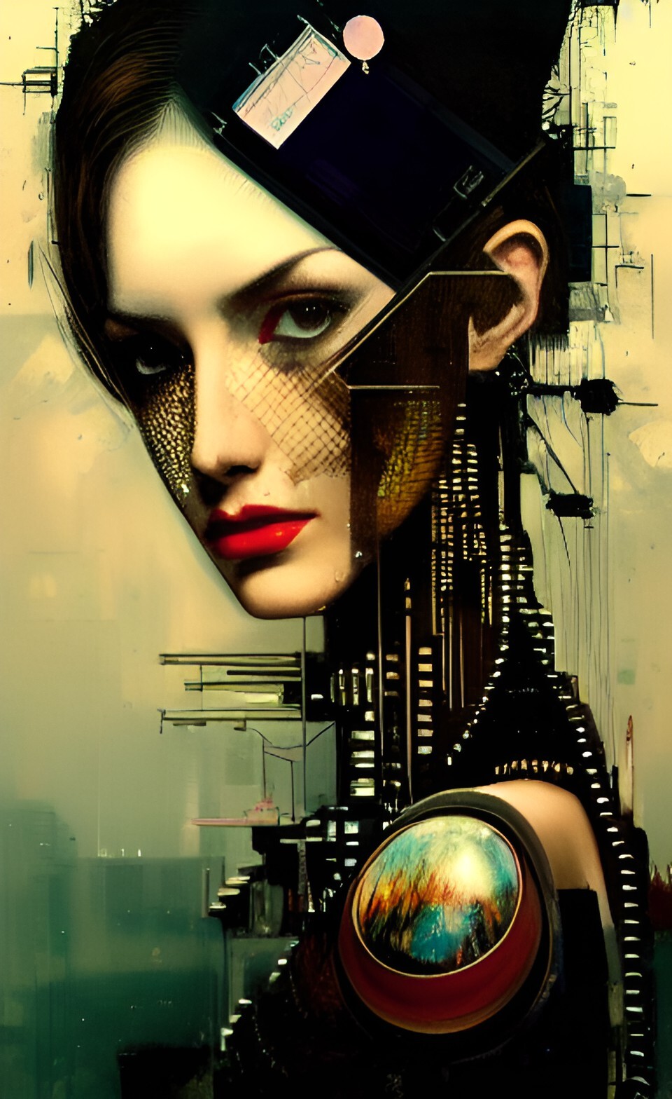 ArtStation - Pulp Portrait Beautiful woman-2200-jpg pack wombo art ...