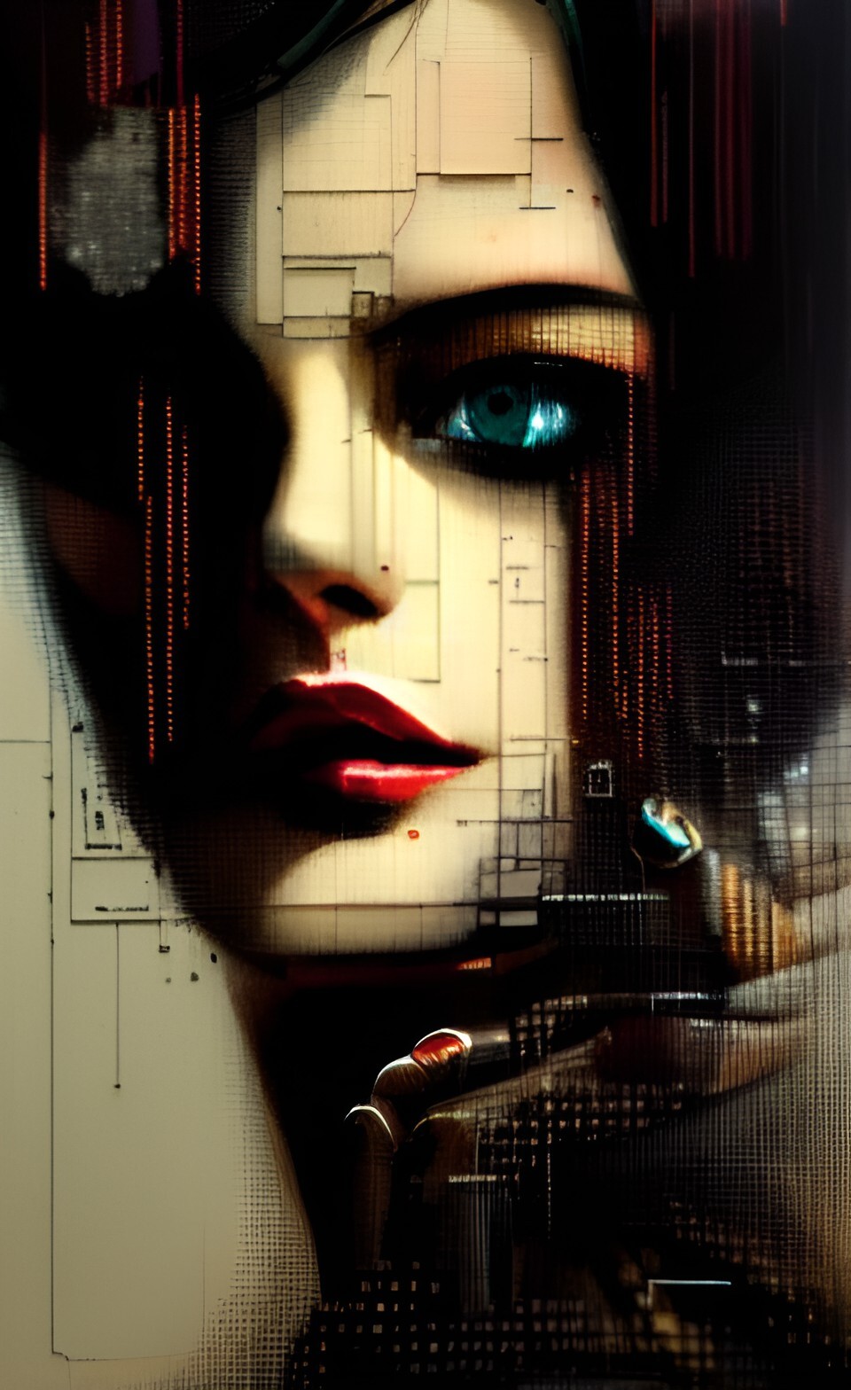 ArtStation - Pulp Portrait Beautiful woman-2200-jpg pack wombo art ...