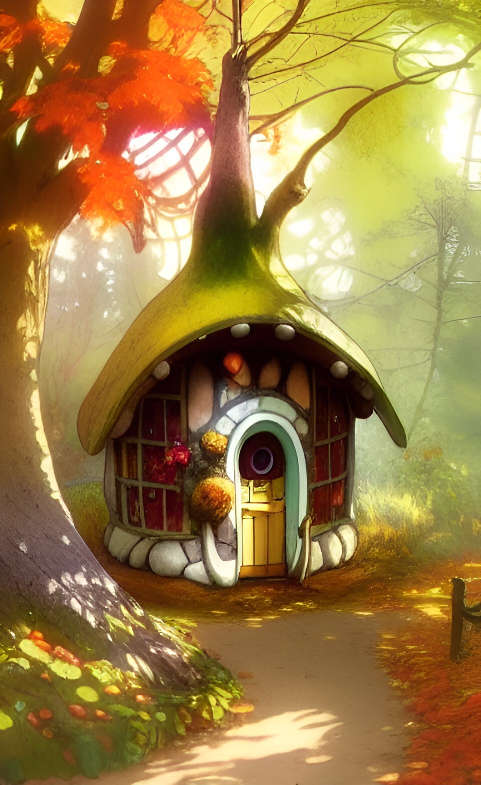 ArtStation - Fairy house-2200-jpg pack wombo art | Artworks