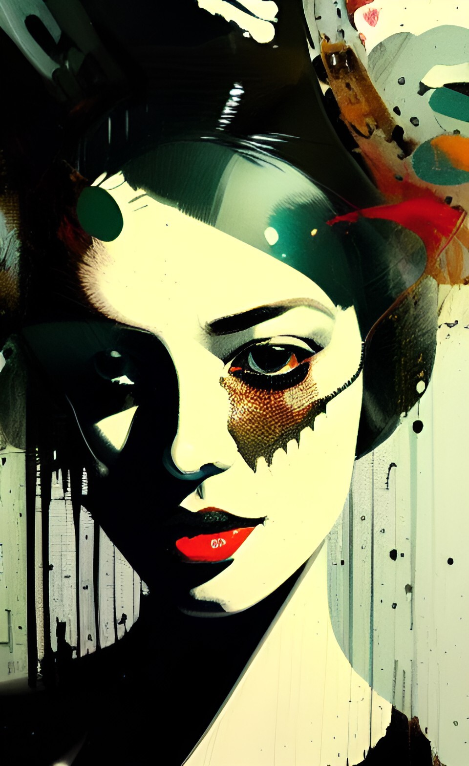 ArtStation - Pulp Portrait Beautiful woman-2200-jpg pack wombo art ...