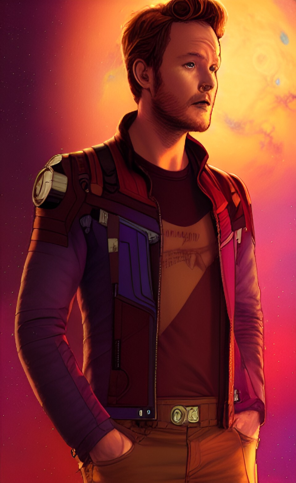 ArtStation - Star-lord 1400-jpg pack wombo art | Artworks