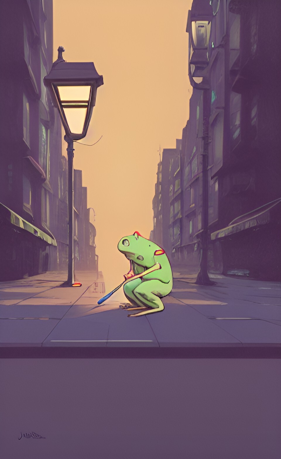 ArtStation - cartoon of a toad smoking 2200-jpg pack wombo art | Artworks