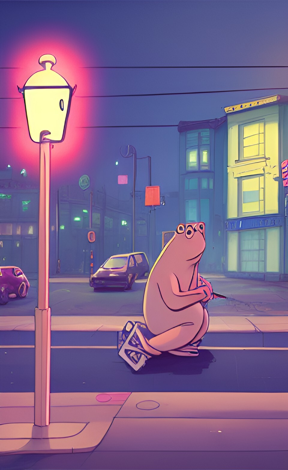 ArtStation - cartoon of a toad smoking 2200-jpg pack wombo art | Artworks