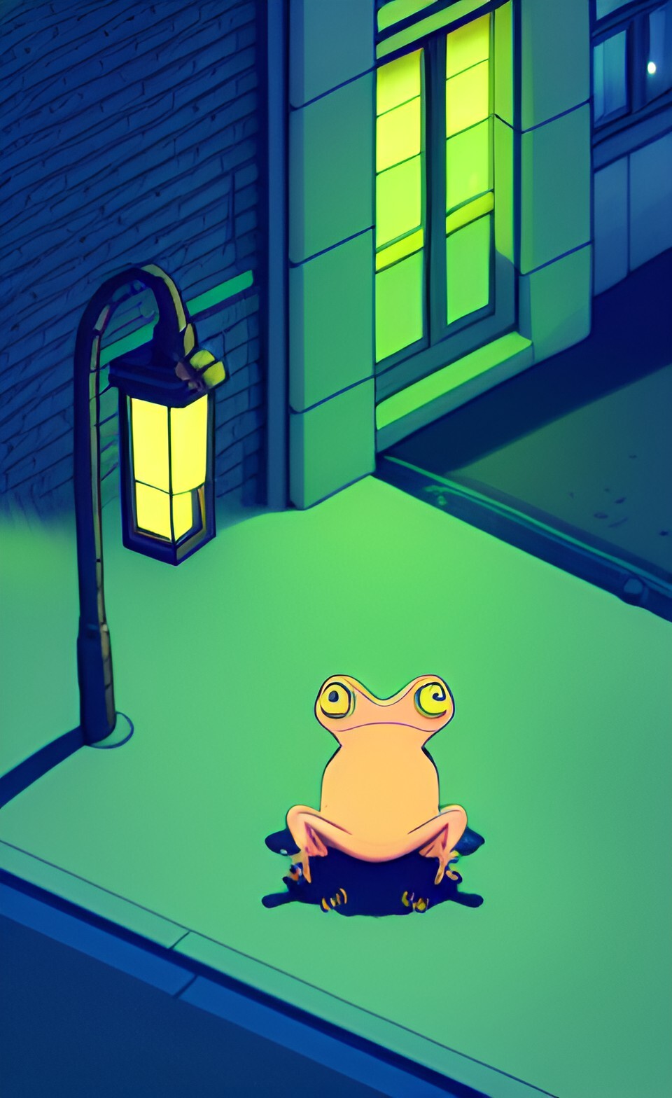 ArtStation - cartoon of a toad smoking 2200-jpg pack wombo art | Artworks