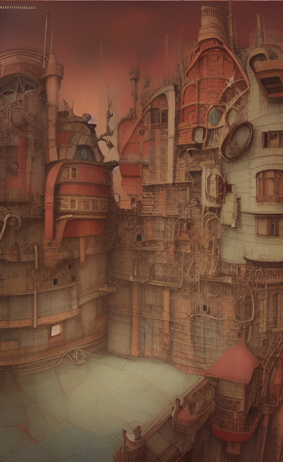 ArtStation - Architectural section 2000-jpg pack wombo art | Artworks