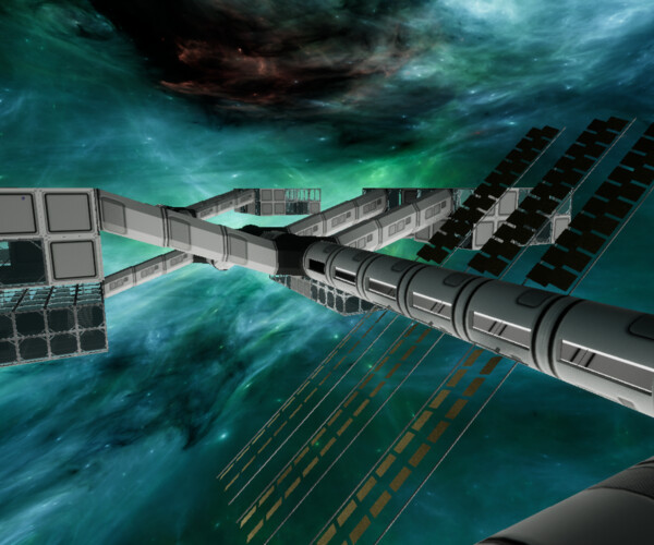 ArtStation - Modular Space Station | Game Assets