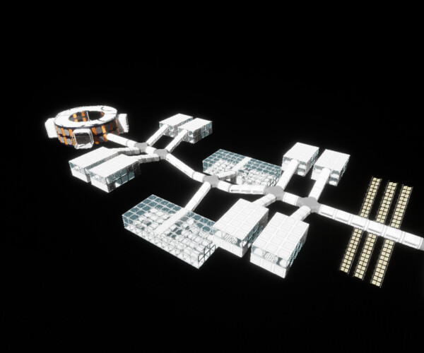 ArtStation - Modular Space Station | Game Assets
