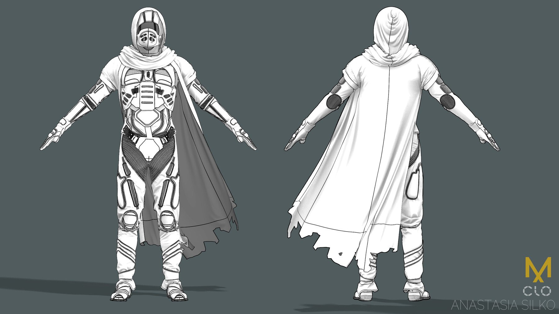 ArtStation - Fremen stillsuit costume. Dune 2021. Clo3d, Marvelous ...