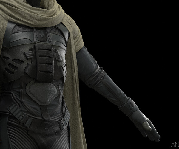 ArtStation - Fremen stillsuit costume. Dune 2021. Clo3d, Marvelous ...