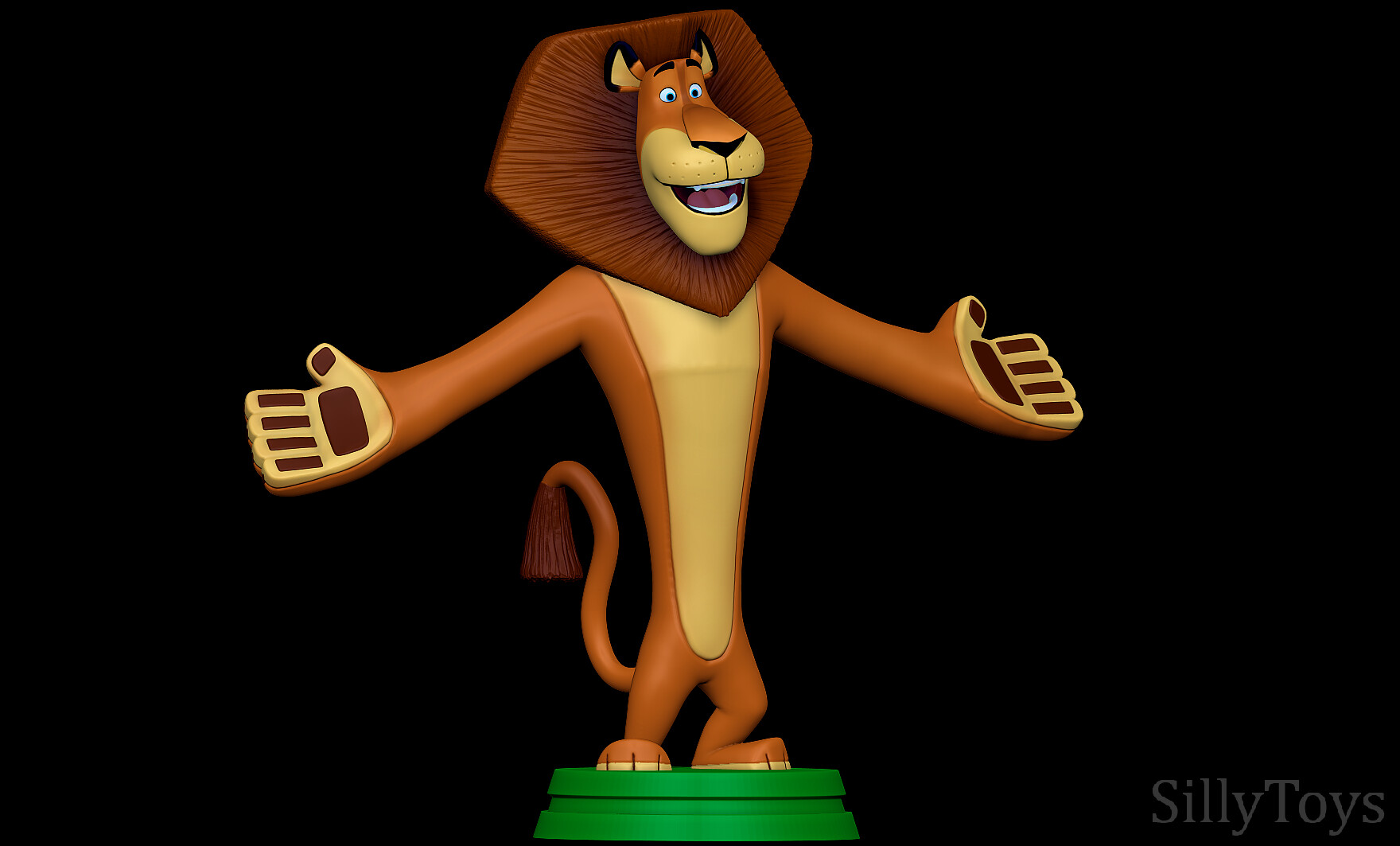 ArtStation - Alex - Madagascar 3D print model | Resources