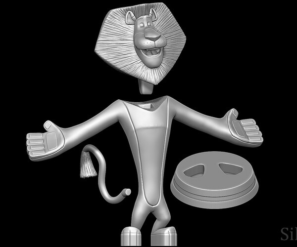 ArtStation - Alex - Madagascar 3D print model | Resources