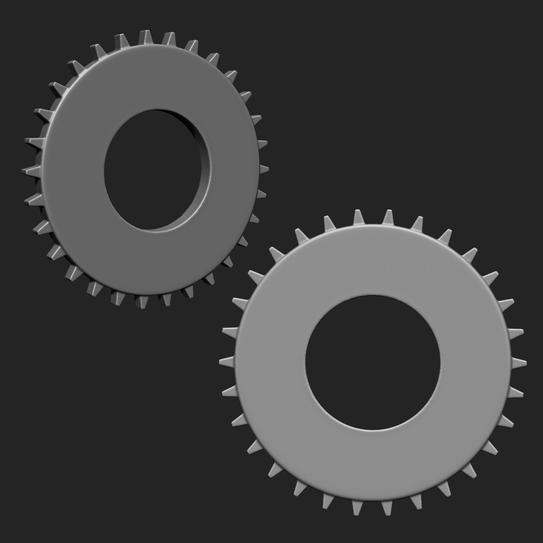 ArtStation - Steampunk Gears IMM Brush Pack 21 in One Vol. 2 | Brushes