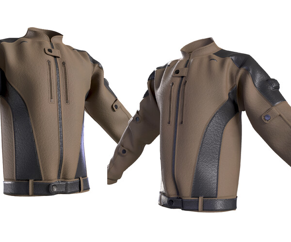 ArtStation - 3d Jacket outfit | Resources