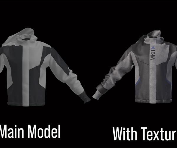 ArtStation - 3d jacket outfit | Resources
