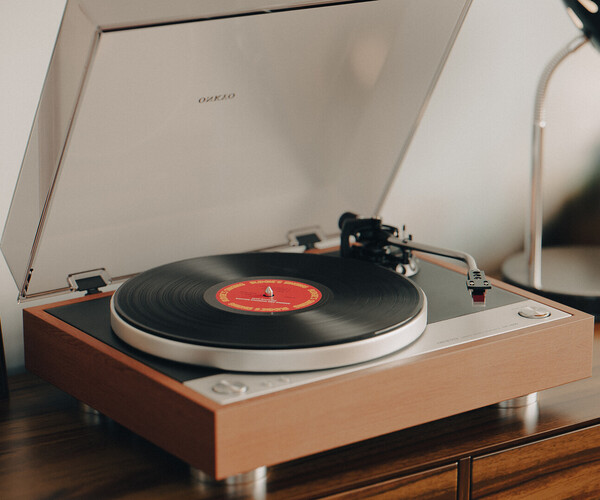 ArtStation - Real-time Record Player Turntable | Game Assets