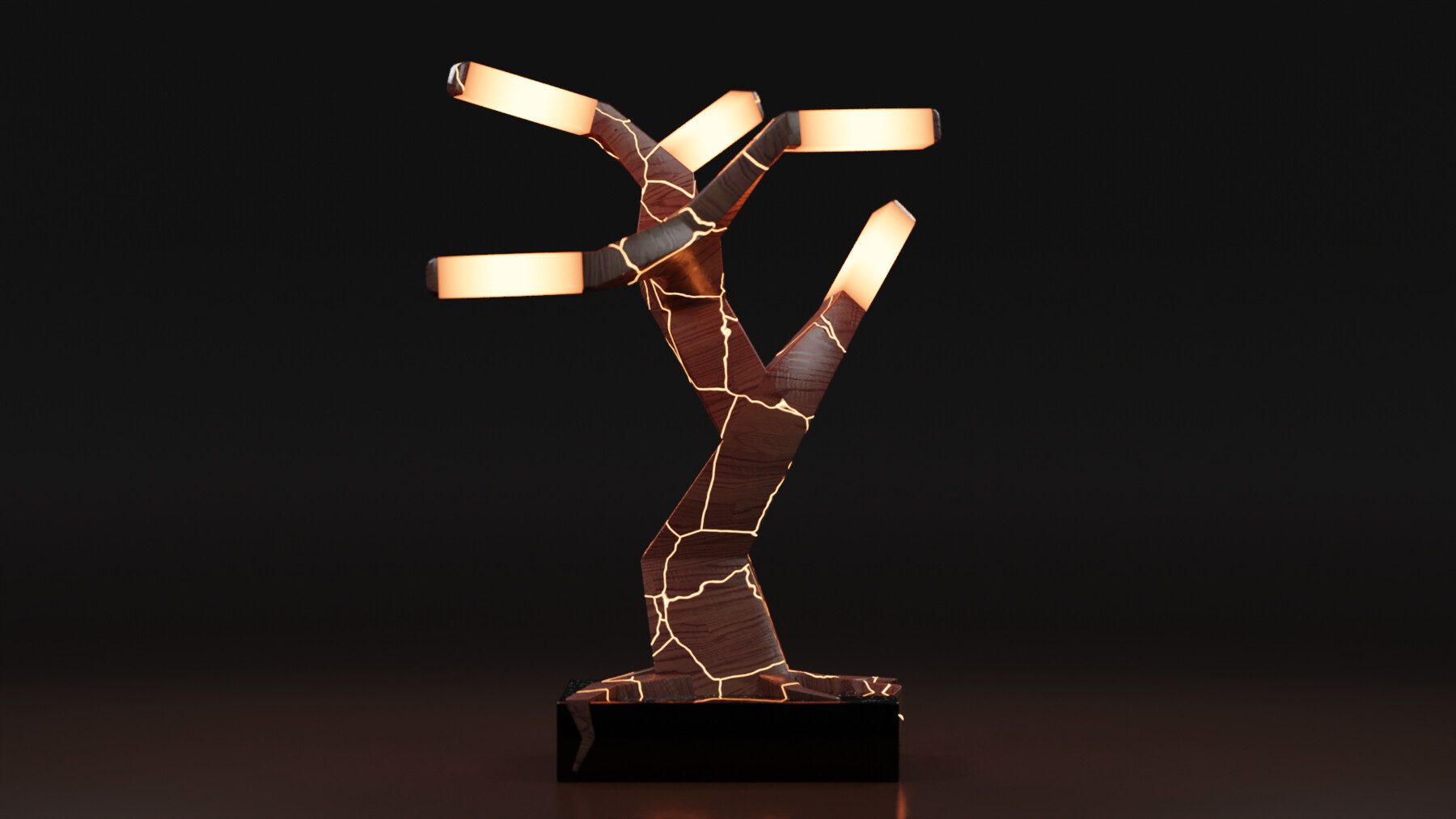ArtStation - Tree Lamp | Game Assets