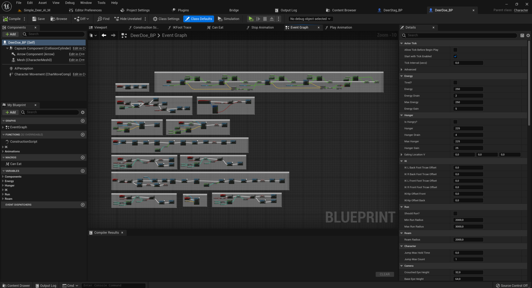ArtStation - UE5 Simple Deer AI | Game Assets