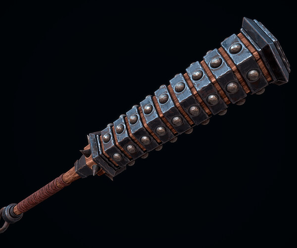 ArtStation - Kanabo of the Oni | Game Assets