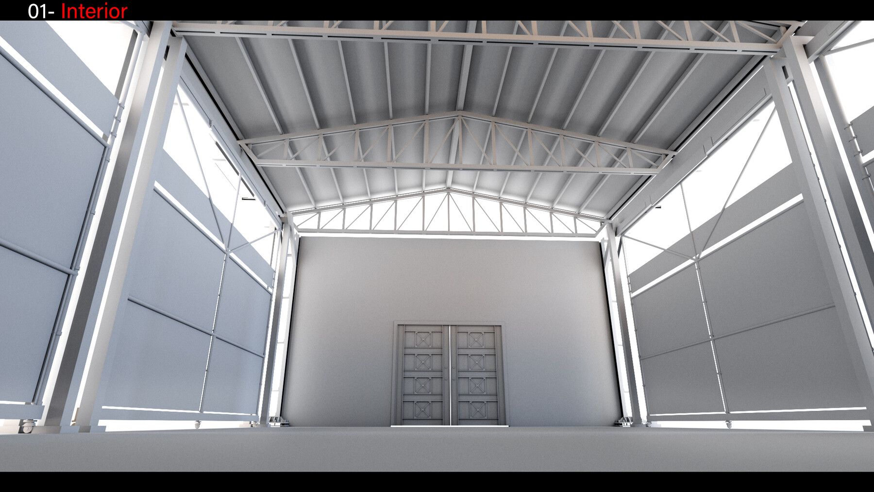 ArtStation - 6 Industrial Sheds- High detail 3d models | Resources