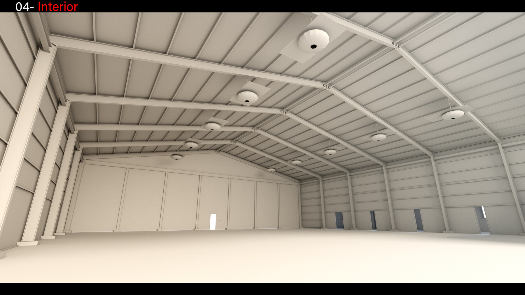 ArtStation - 6 Industrial Sheds- High detail 3d models | Resources