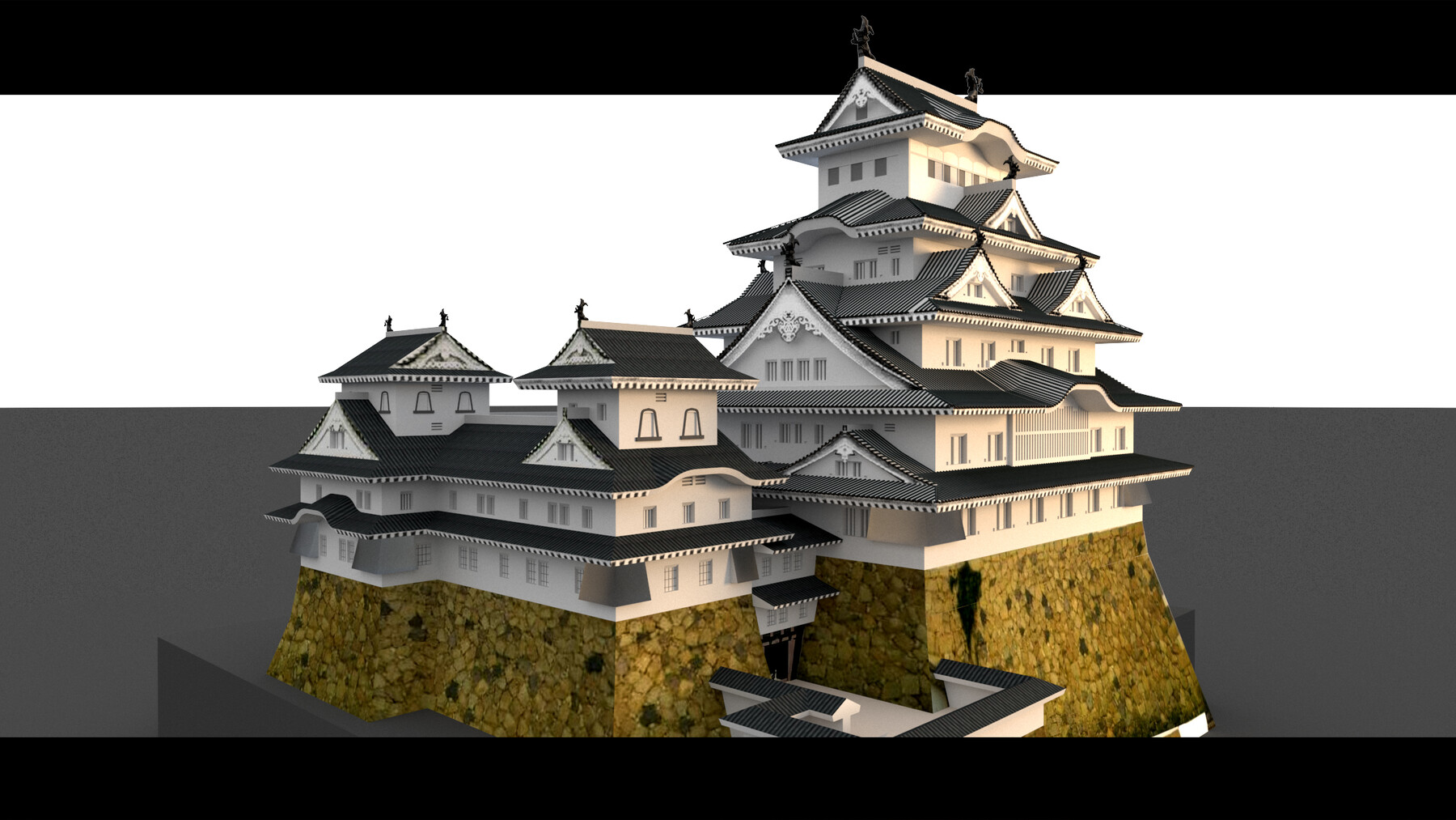ArtStation - Himeji Castle- 3d Model | Resources