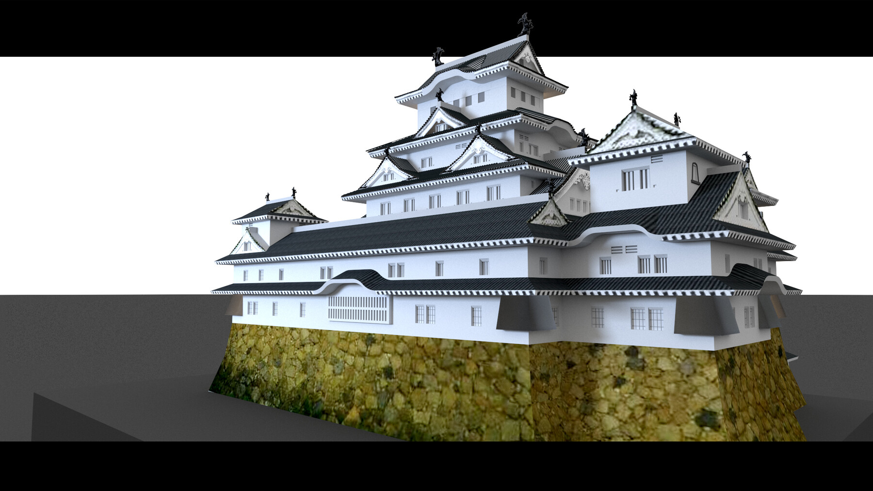 ArtStation - Himeji Castle- 3d Model | Resources
