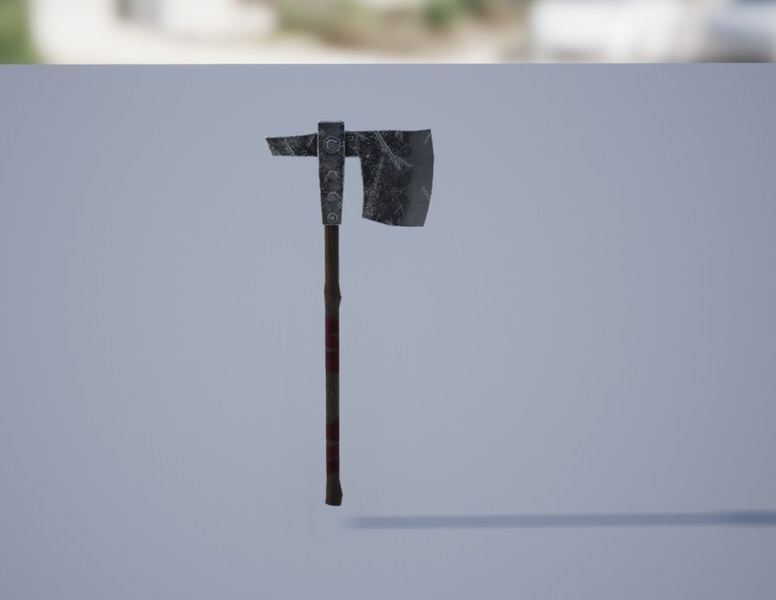 ArtStation - 3D Axe Model | Game Assets