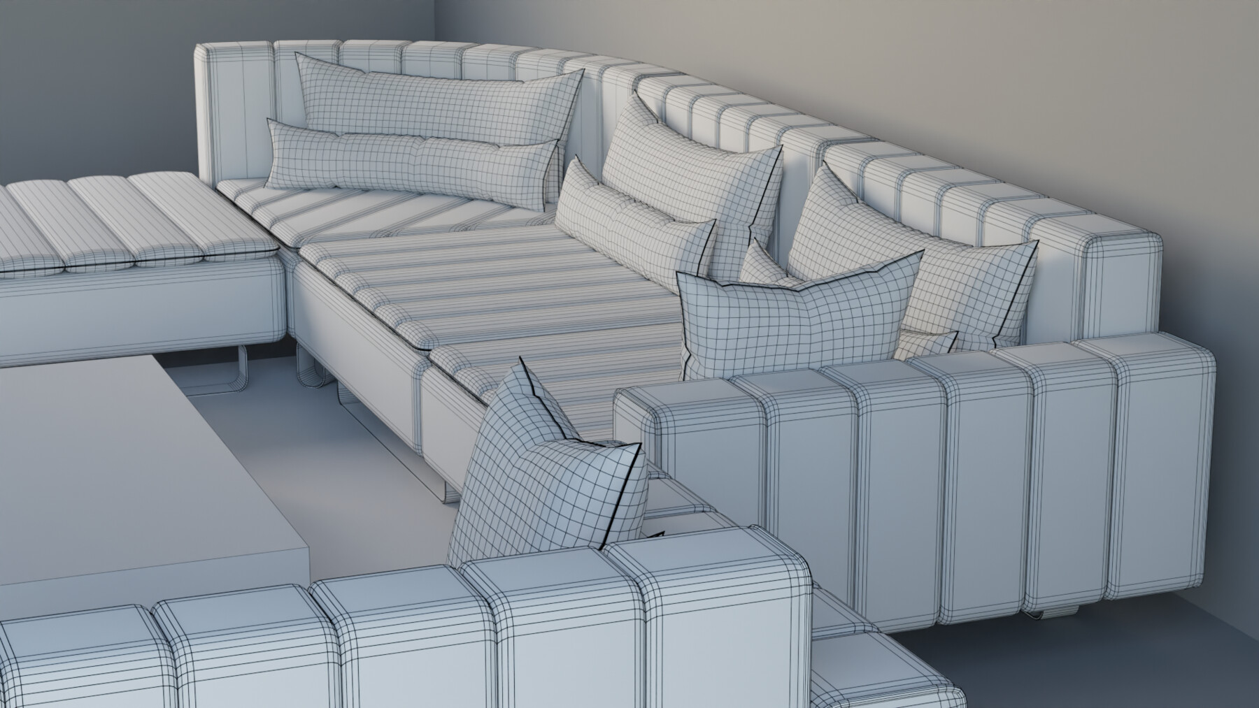ArtStation - Sofa Set 01 | Game Assets