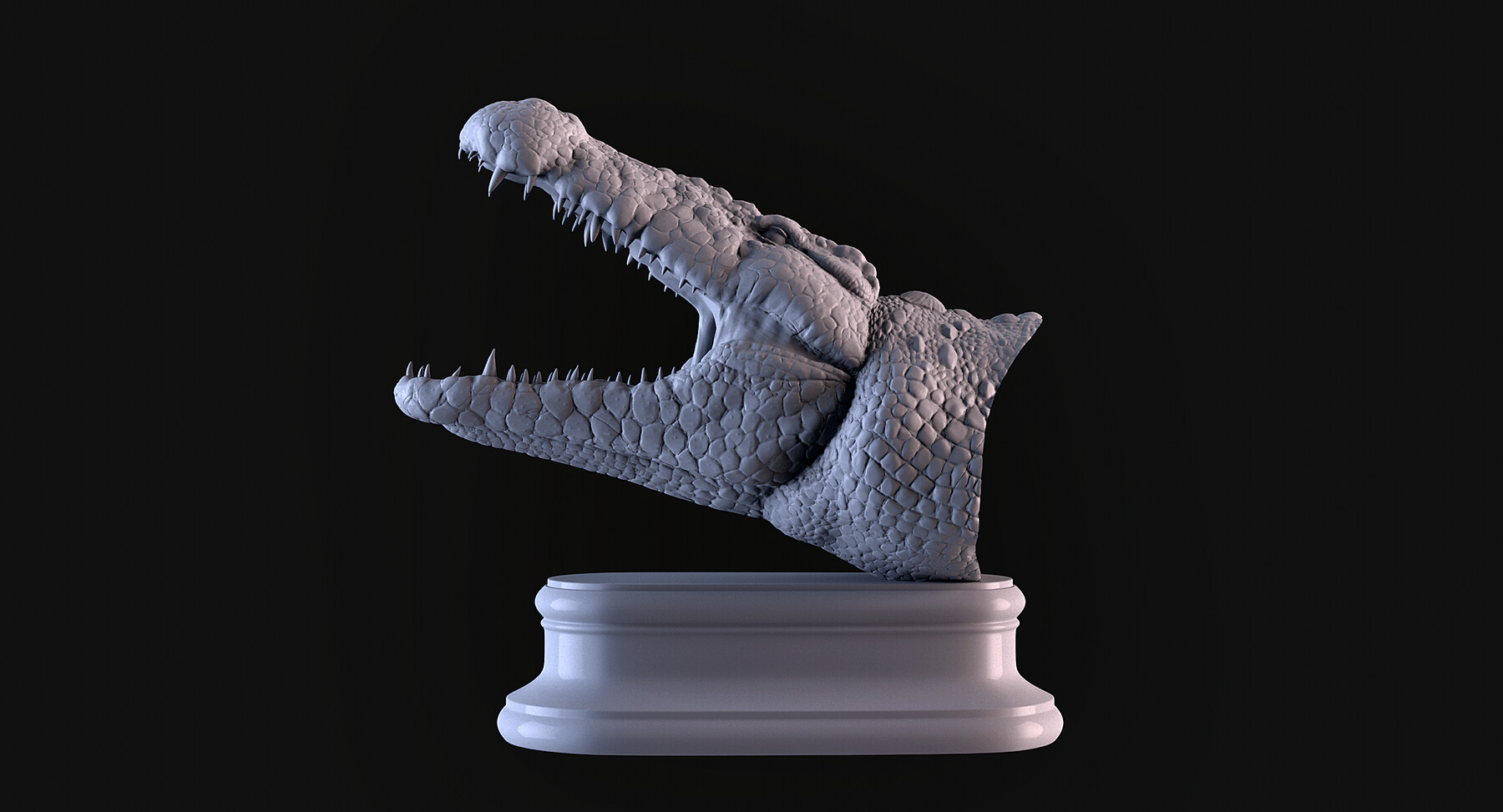 ArtStation - Crocodile Head | Resources