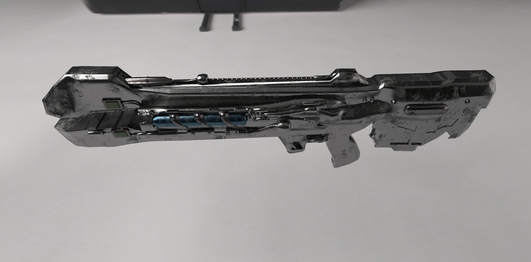 ArtStation - Plasma Rifle (Battle worn) | Game Assets