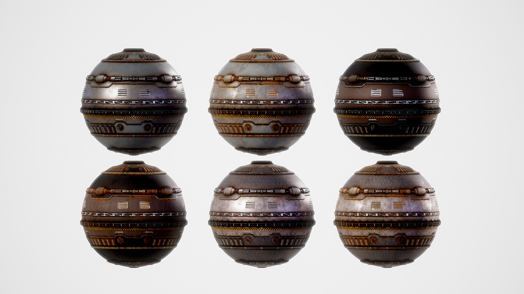 ArtStation - PBR Sci-Fi Texture Pack 03 | Game Assets