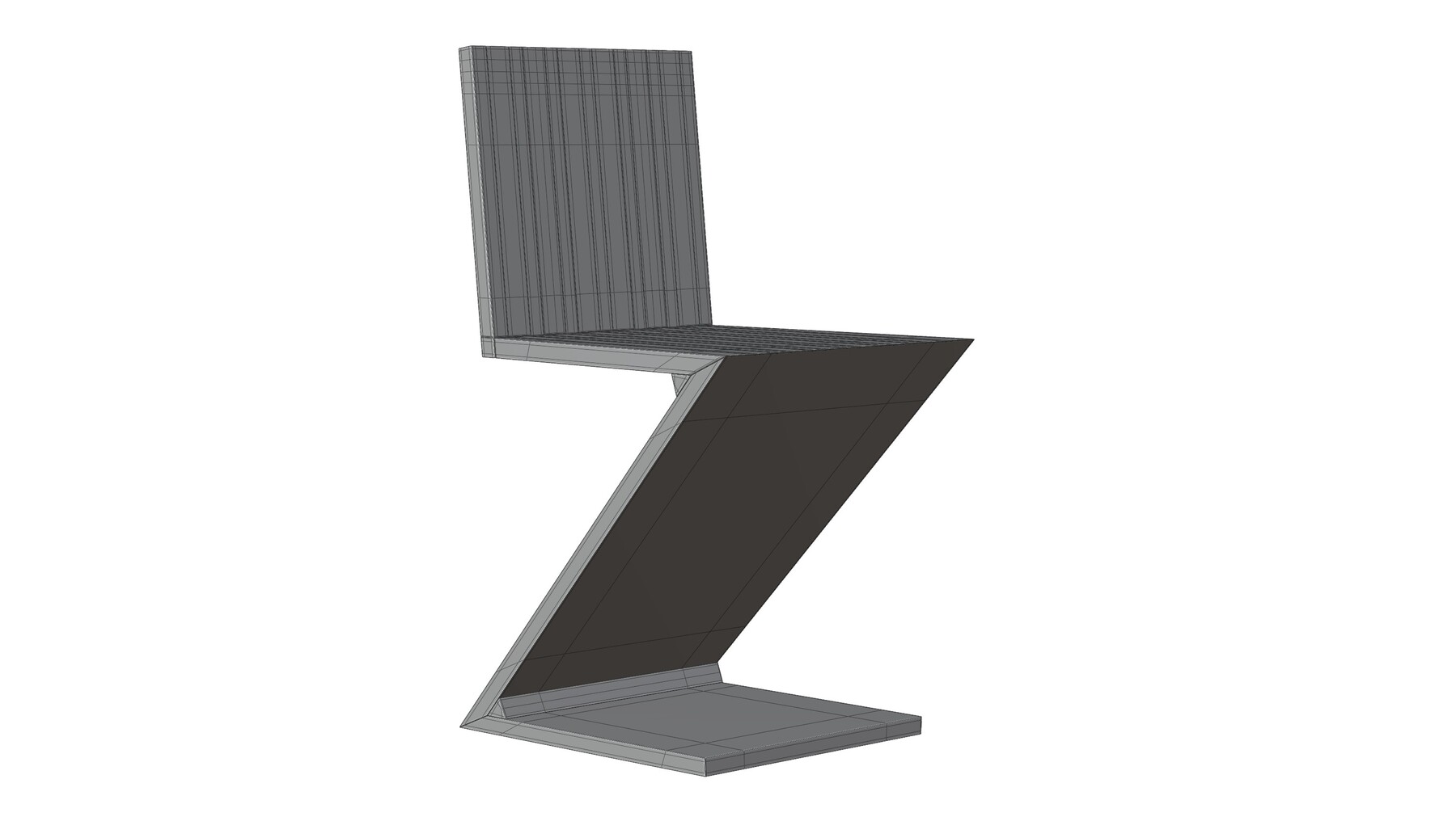 ArtStation - Zig Zag Chair | Resources
