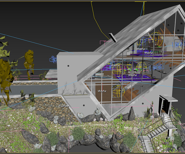 ArtStation - SLOPED HOUSE | Resources