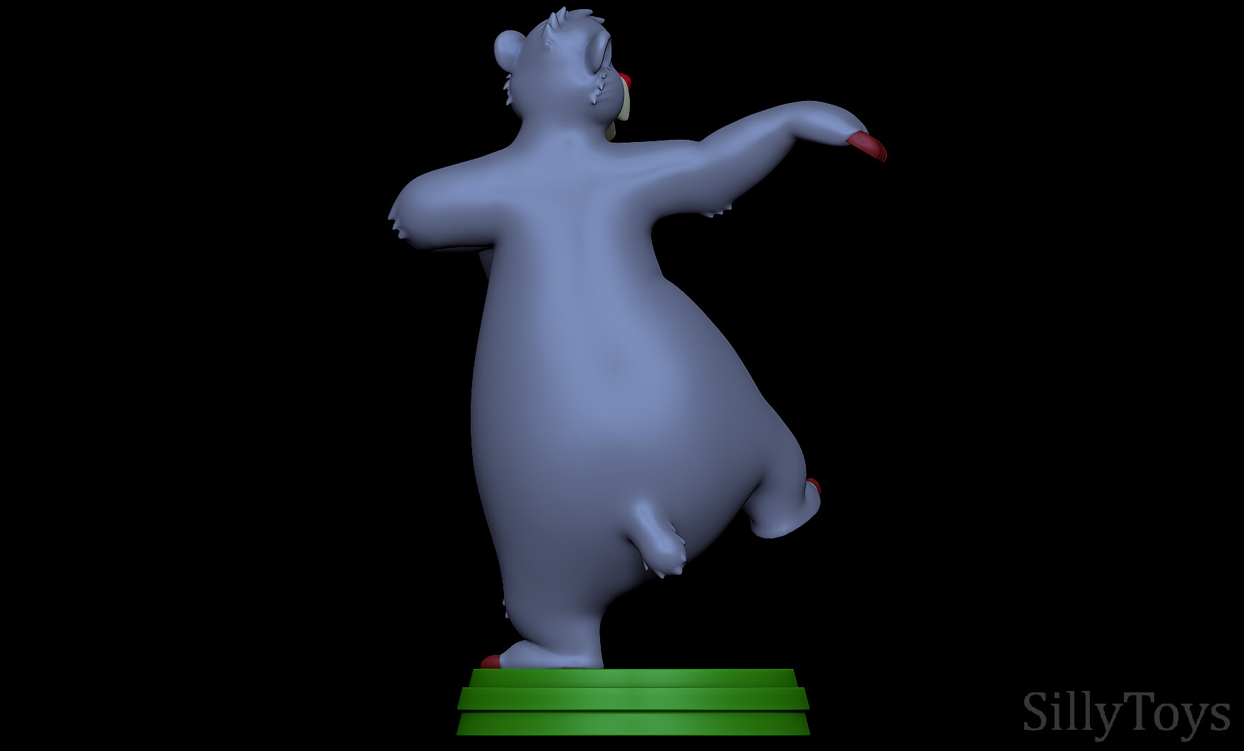 ArtStation - Baloo - The Jungle Book 3D print model | Resources